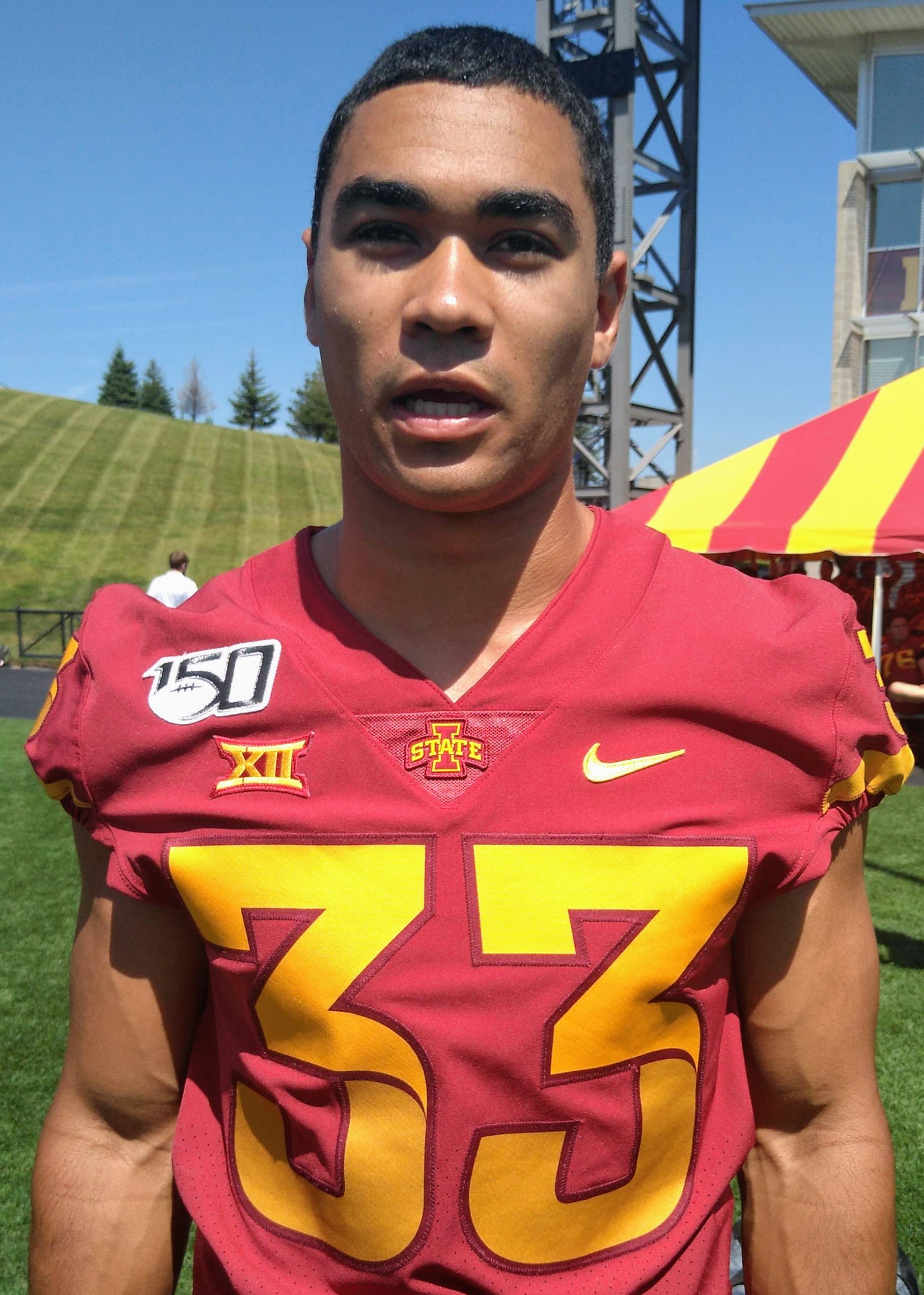 Meet Braxton Lewis: former walk-on, turned Iowa State star safety ...