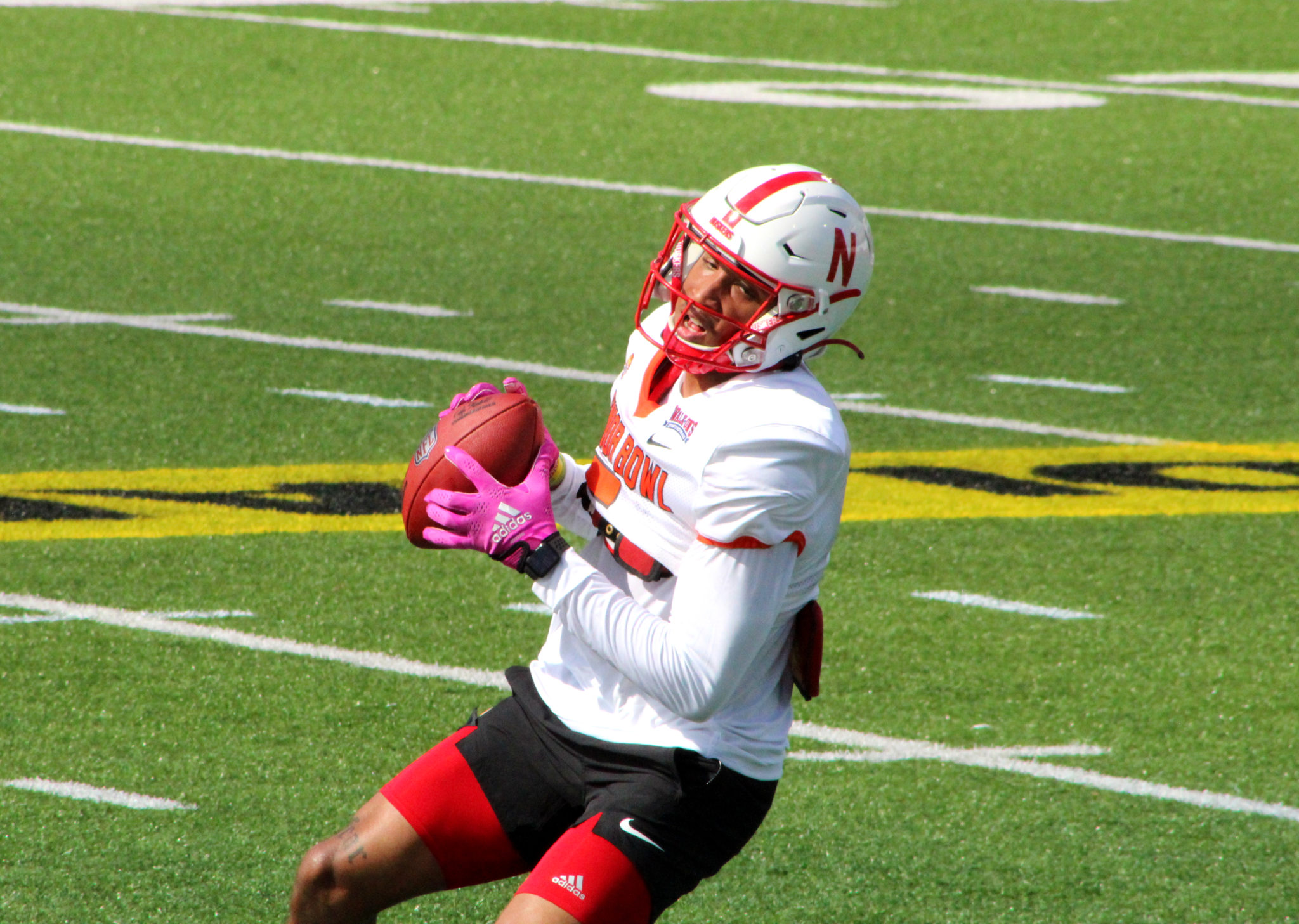 Trey Palmer looking to make a statement during Senior Bowl practice ...