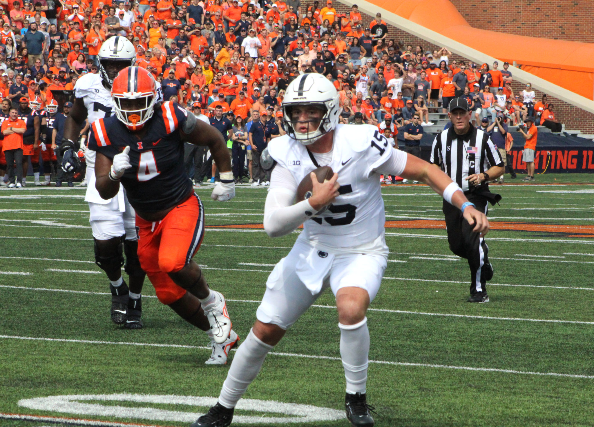 Drew Allar looking forward to practice after subpar outing at Illinois ...