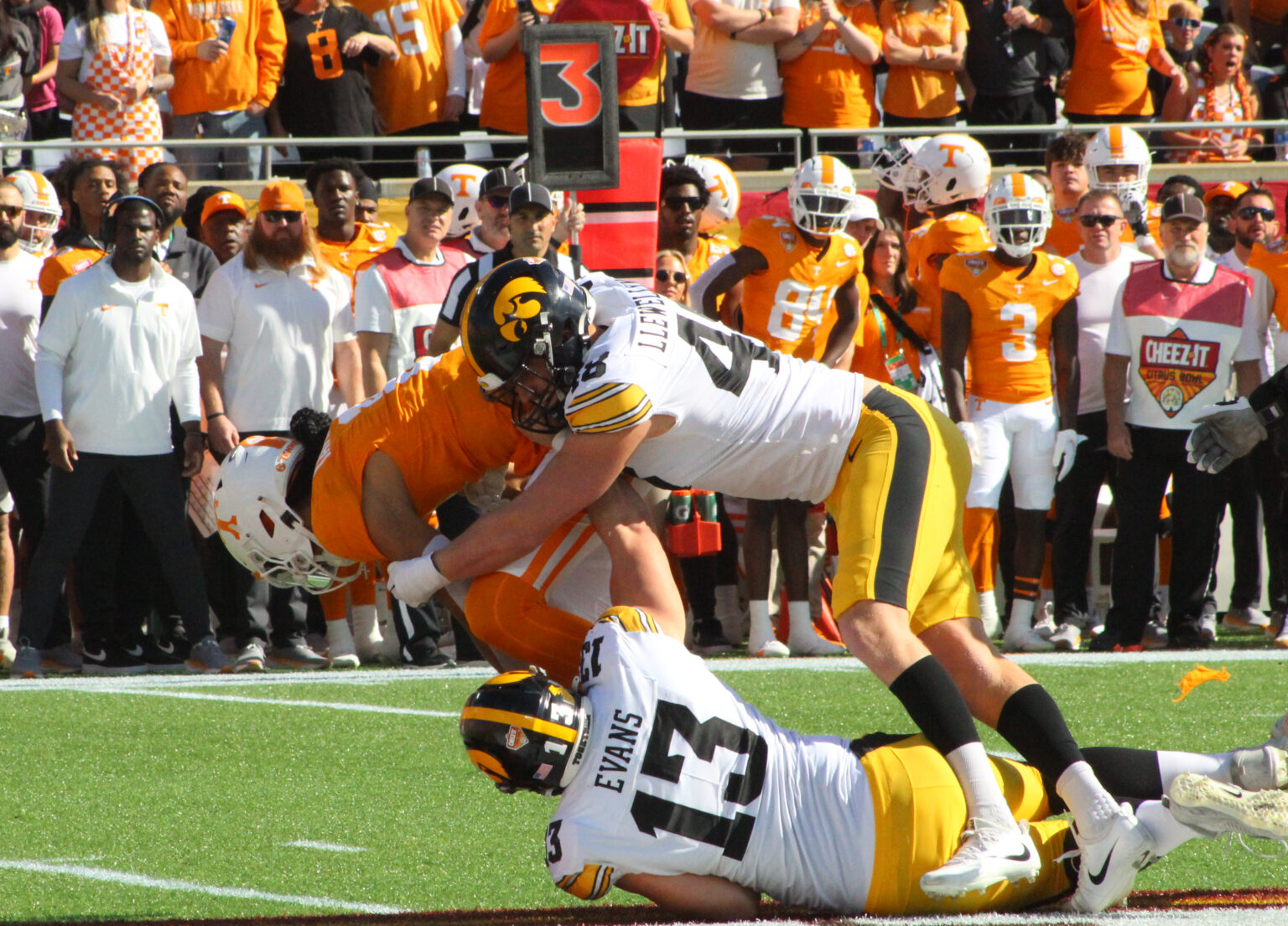 Iowa's Joe Evans leaves lasting impression after epic performance ...