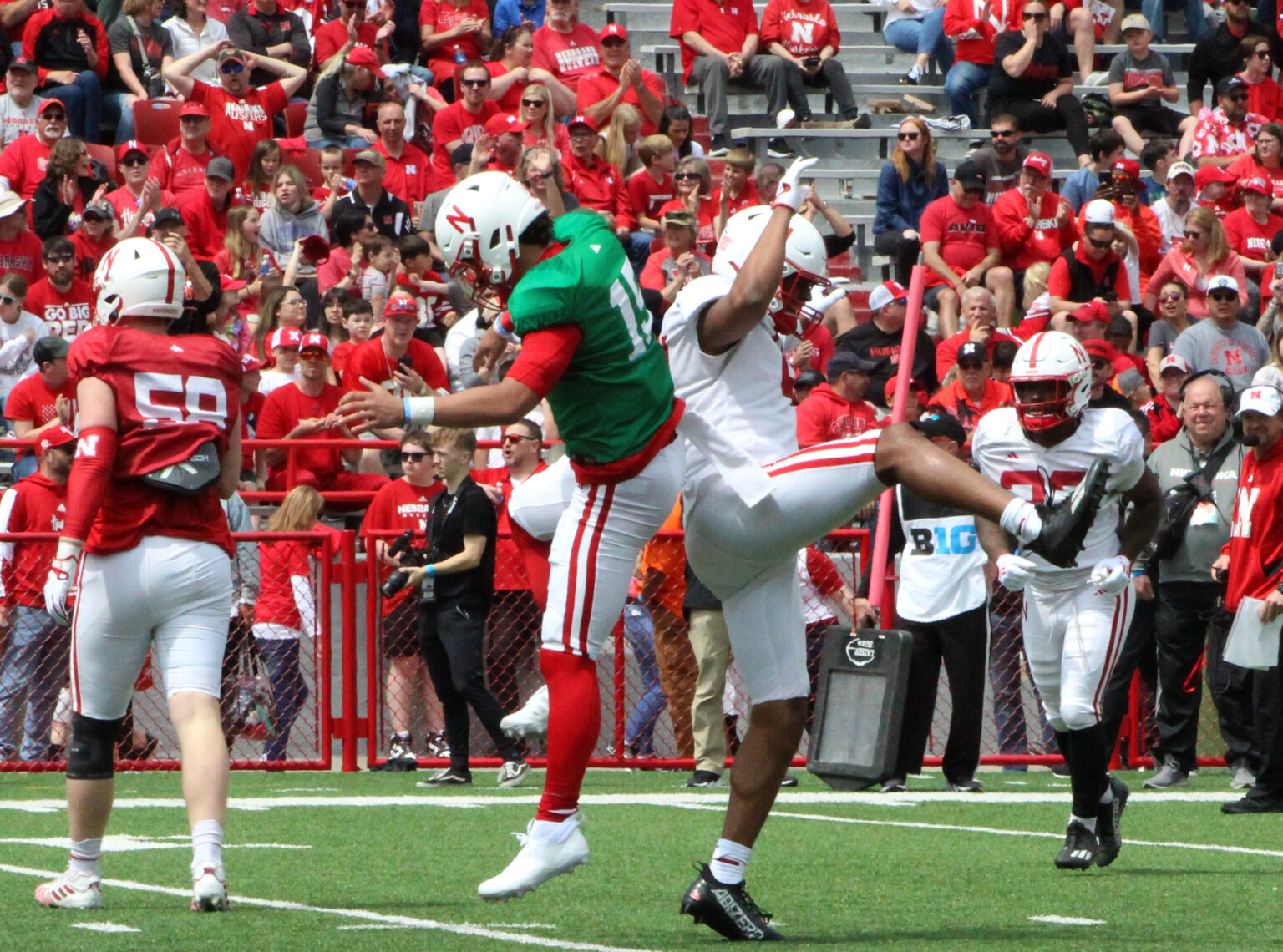 Huskers showcase offensive fireworks during Red and White game - Stay ...