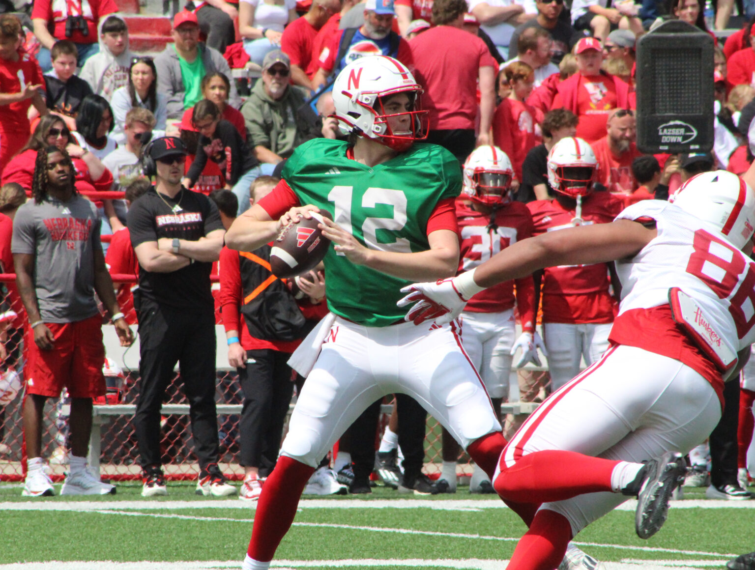 Daniel Kaelin providing quality depth to Huskers' quarterback room ...