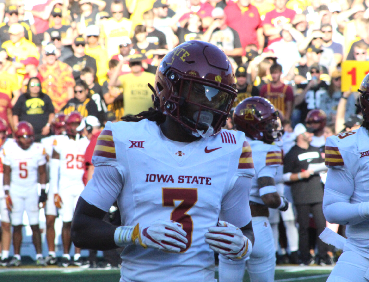 Jontez Williams embracing leadership role in Cyclones' secondary - Stay ...